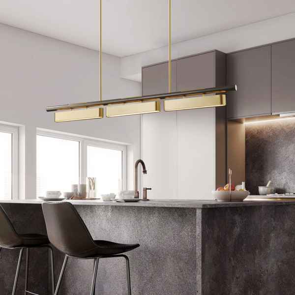 Copper Bar Chandelier - YFactory